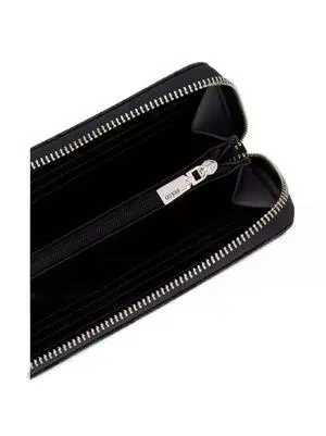 Guess Monogram-print Logo-plaque Wallet