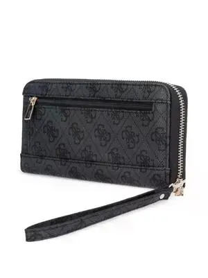 Guess Monogram-print Logo-plaque Wallet