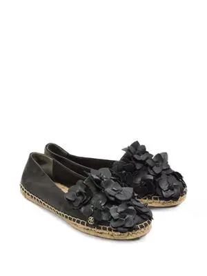 Tory Burch Blossom Floral-appliqué Ballet Flats