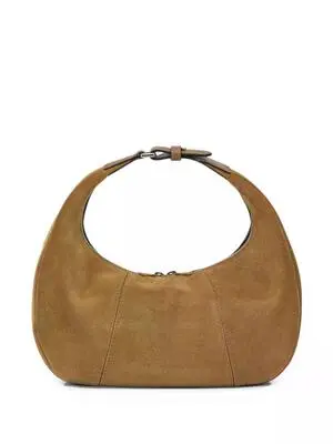 LE TANNEUR Small Juliette Suede Tote Bag - Brown