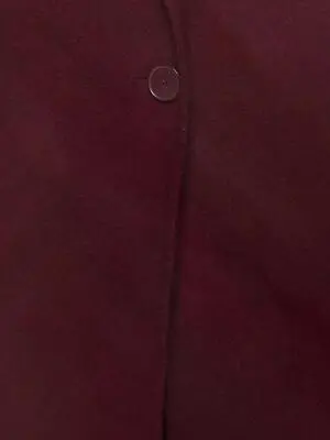Sandro Felt Single-breasted Coat