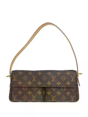 LOUIS VUITTON 2004 Monogram Viva Cite Mm Shoulder Bag - Brown