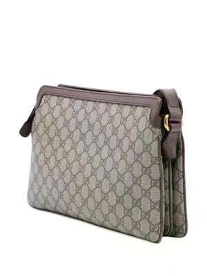 Gucci 2021-2026 Medium Gg Supreme Web Ophidia Crossbody Bag