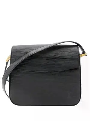 LOUIS VUITTON 1999 Epi Buci Shoulder Bag - Black