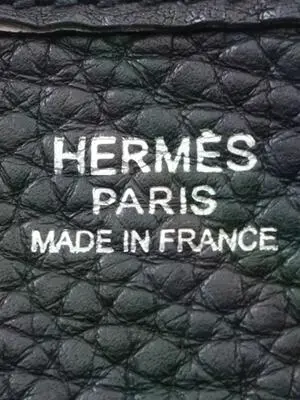 Hermès Clemence Evelyne Ii Gm Cross Body Bag - Black