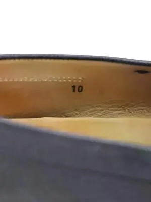 TOD'S Leather Penny Driving Shoes - Blue