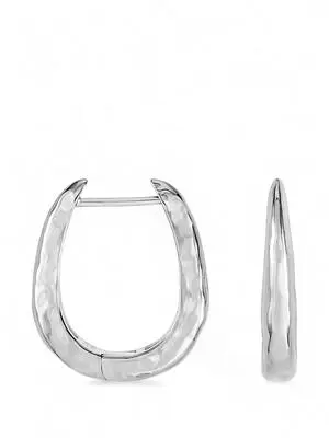 DOWER & HALL Horseshoe Nomad Hoop Earrings