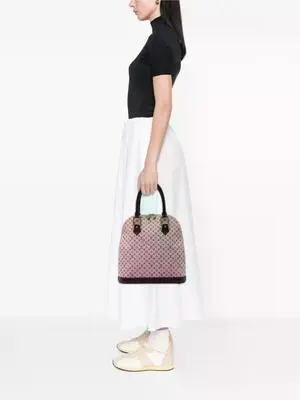 LOUIS VUITTON Monogram Mini Lin Canvas Alma Haut Handbag