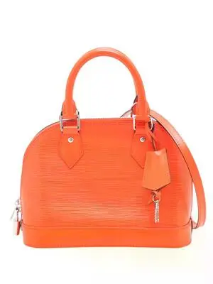 LOUIS VUITTON 2017 Epi Alma Bb Satchel - Orange