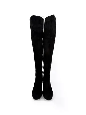 GIANVITO ROSSI Almond-toe Knee-high Boots