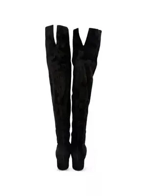 GIANVITO ROSSI Almond-toe Knee-high Boots