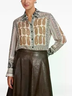 ELENA MIRÒ Paisley-print Shirt