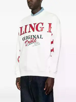 Drole De Monsieur Logo-print Sweatshirt
