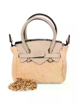 Save My Bag SAVE MY BAG Faux-Fur Tote Bag Neutrals