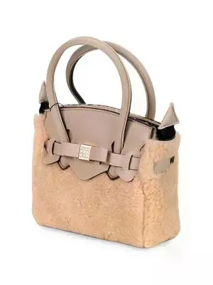 Save My Bag Faux-fur Tote Bag - Neutrals