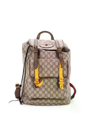 Gucci Courrier Soft Gg Coated Canvas Large Backpack