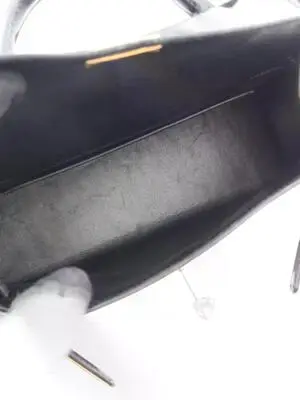 Hermès Mini Kelly Two-way Handbag - Black