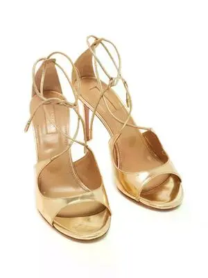 AQUAZZURA Sofia Lace-up Sandals