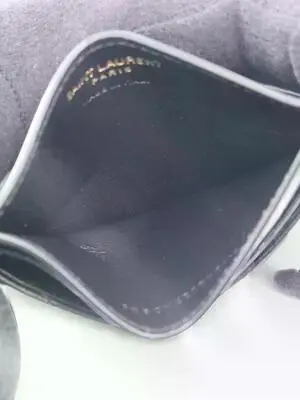Saint Laurent Cassandre Matelassé Quilted Card Holder