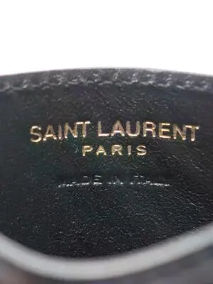 Saint Laurent Cassandre Matelassé Quilted Card Holder