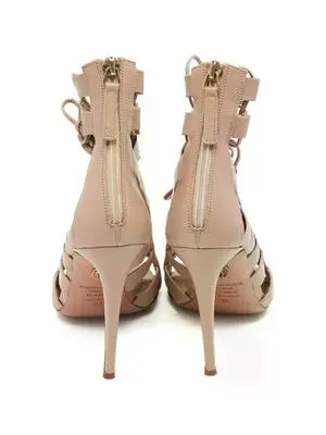 AQUAZZURA Amazon 105 Ankle-tie Sandals