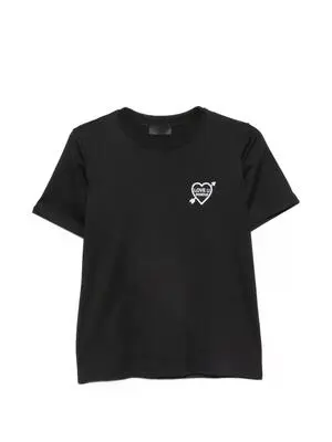 DONDUP Embroidered-heart T-shirt