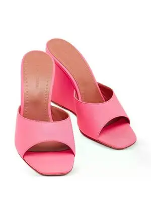 Amina Muaddi Lupita Wedge Sandals