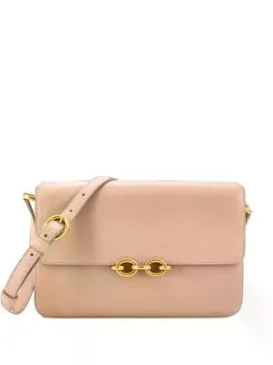 Saint Laurent Le Maillon Shoulder Bag Leather Medium Crossbody Bag