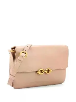 Saint Laurent Le Maillon Shoulder Bag Leather Medium Crossbody Bag