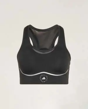 Stella McCartney Adidas Running High-support Sports Bra - Black