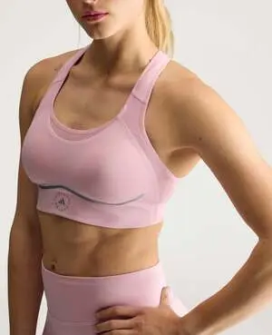 Stella McCartney Adidas Running High-support Sports Bra - Purple