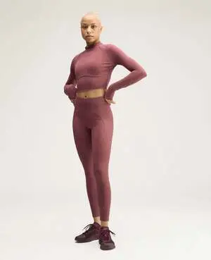 Stella McCartney Adidas Training 7/8 Leggings - Maroon