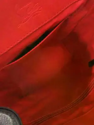 CHRISTIAN LOUBOUTIN 2010-2026 Bicolor Grained Calfskin Spike Explorafunk Backpack