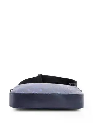 LOUIS VUITTON Monogram Shadow Leather Crossbody Bag - Blue