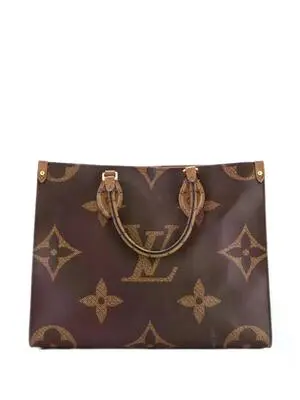 LOUIS VUITTON Onthego Tote Reverse Monogram Giant Mm Shoulder Bag