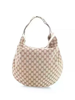 Gucci Wave Gg Canvas Hobo Bag