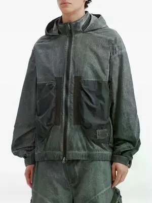 FIVE CM Panelled Hooded Jacket