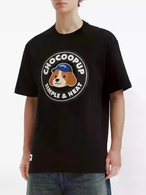 CHOCOOLATE Graphic-print Cotton T-shirt