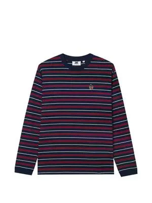 CHOCOOLATE Striped Long-sleeve T-shirt - Blue