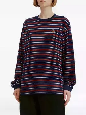 CHOCOOLATE Striped Long-sleeve T-shirt