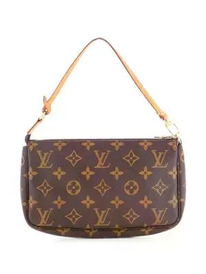 LOUIS VUITTON Pochette Accessoires Monogram Canvas Clutch Bag