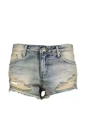 BOHEMSEO Distressed Denim Shorts