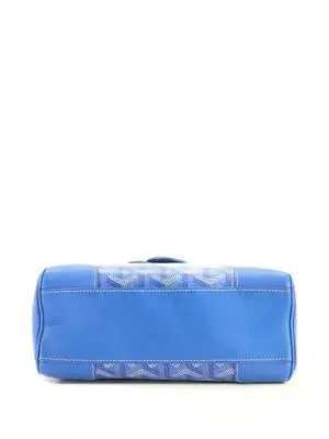 Goyard Saigon Top Handle Bag Coated Canvas With Leather Mini Shoulder Bag