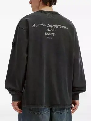 Izzue Logo-print Long-sleeve T-shirt