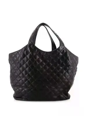 Saint Laurent Icare Shopping Quilted Leather Maxi Tote Bag
