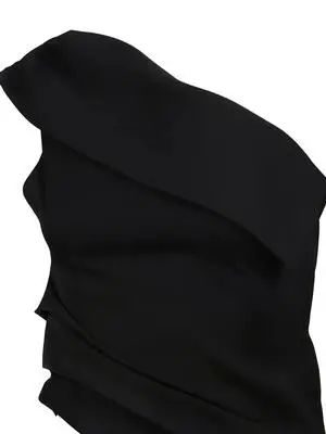 BOHEMSEO One-shoulder Asymmetric Blouse
