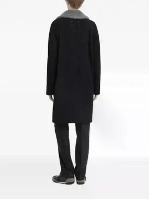 MAISON MARGIELA Shearling-collar Coat