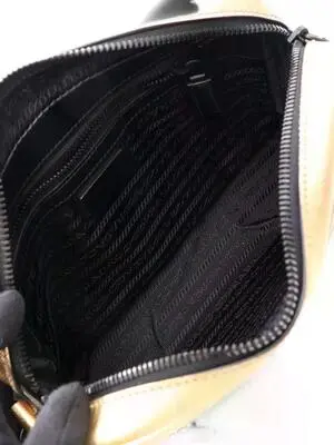 Prada 2000s Saffiano Travel Shoulder Bag