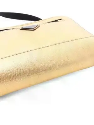 Prada 2000s Saffiano Travel Shoulder Bag