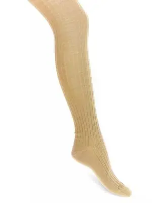 JIL SANDER Ribbed-knit Tights